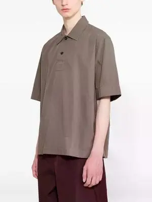 MARGARET HOWELL Mhl. Offset Placket Polo Shirt