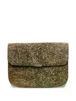 LEMAIRE Soft Tab Suede Wallet