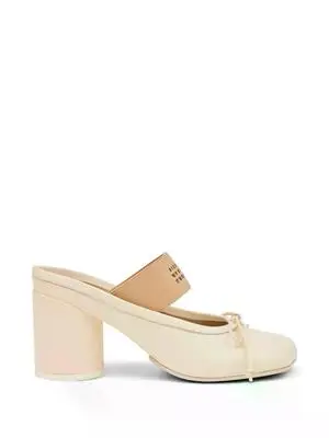 Maison Margiela Block Heel Mules Clogs For Women