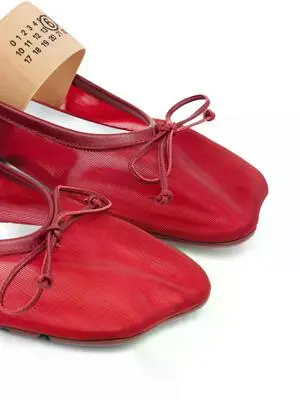 MAISON MARGIELA Numeric-strap Anatomic Ballet Flats