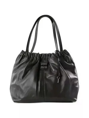 Marc Jacobs The Cristina Ruched Tote Bag - Black