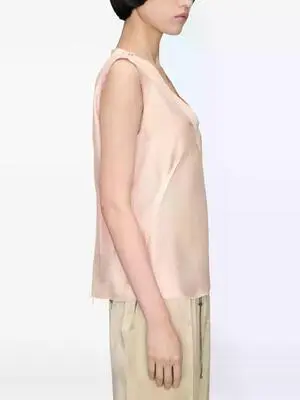 MAISON MARGIELA V-neck Sleeveless Top