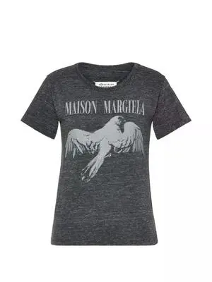 MAISON MARGIELA Bird Motif T-shirt - Grey