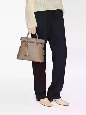 MAISON MARGIELA 5ac Classique Mini Tote Bag - Brown