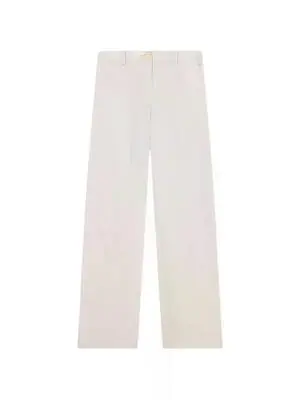 Armani Exchange Beige Wide Leg Trousers