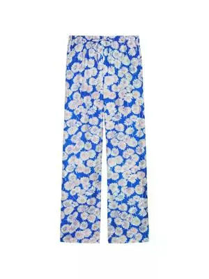 Stella McCartney Daisy Print Drawstring Trousers
