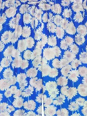 Stella McCartney Daisy Print Drawstring Trousers