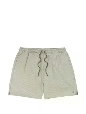 Calvin Klein Striped Drawstring Swim Shorts