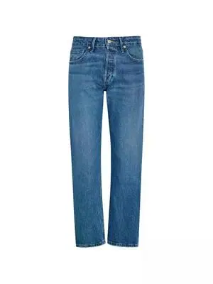 Good American Faded Straight-leg Jeans
