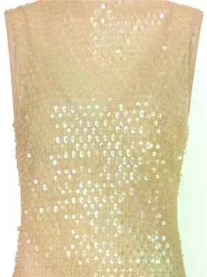 Shona Joy Everly Sequin-embellished Sleeveless Maxi Dress