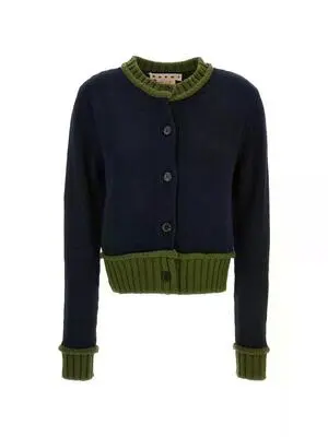 Marni Ribbed-trim Cardigan