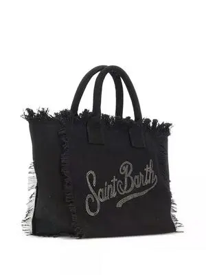 MC2 SAINT BARTH Embellished Tote Bag - Black