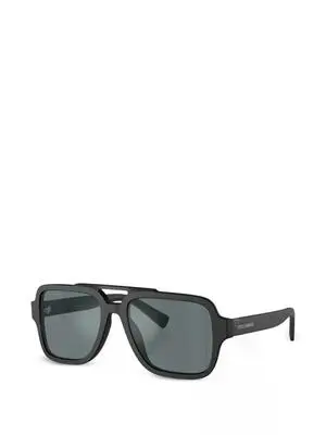 Dolce & Gabbana Double-bridge Square-frame Sunglasses