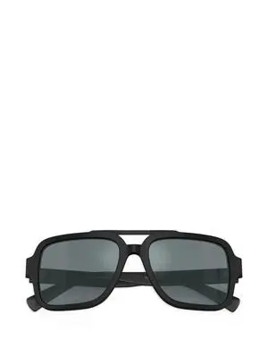 Dolce & Gabbana Double-bridge Square-frame Sunglasses