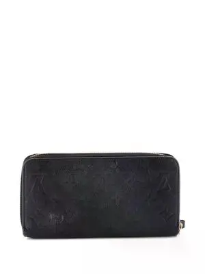 LOUIS VUITTON Zippy Wallet Monogram Empreinte Leather Small Wallets