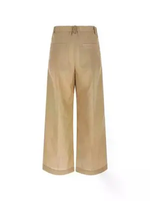Brunello Cucinelli Monile Pleated Trousers