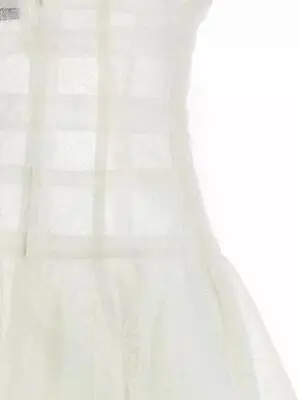 GIOVANNI BEDIN Lace Bustier Mini Dress