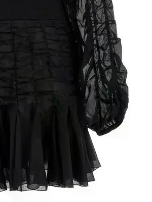 GIOVANNI BEDIN Cotton Smock Effect Mini Dress