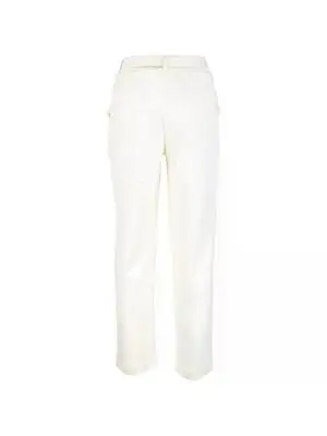 OWN Beige Jersey Elasticated Waistband Trousers