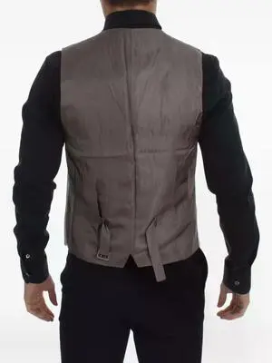 Dolce & Gabbana V-neck Button-up Vest
