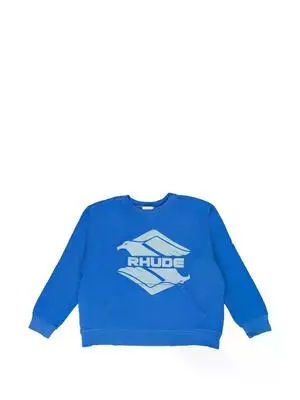 Rhude Logo Print Sweater