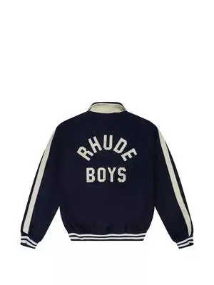 Rhude Signature Panelled Bomber Jacket