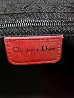 Dior Lady Handbag - Red