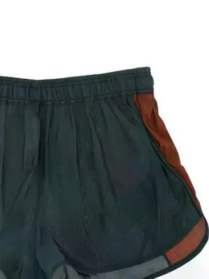Saint Laurent Colour-block Elasticated Shorts