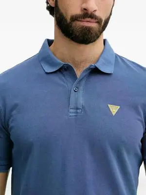 Guess Triangle-logo Polo Shirt