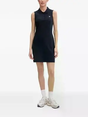 Guess Sleeveless Polo-collar Mini Dress