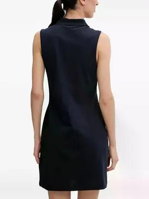 Guess Sleeveless Polo-collar Mini Dress