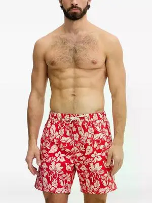 Guess Floral Print Swim Shorts