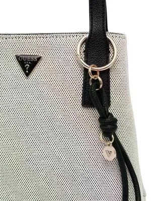 Guess Logo Plaque Shoulder Bag