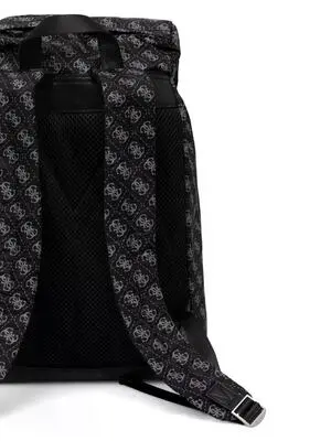 Guess Berlin Logo-print Backpack - Black