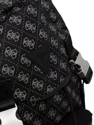 Guess Berlin Logo-print Backpack - Black