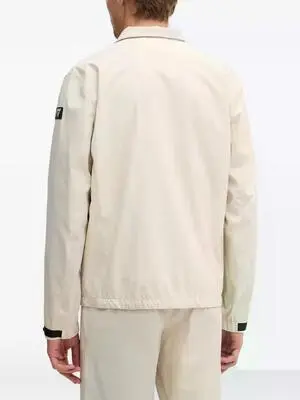 Guess Logo Patch Zip-up Windbreaker