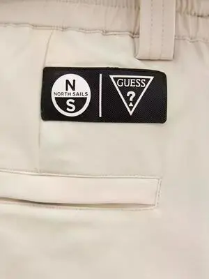 Guess Logo-patch Drawstring Shorts