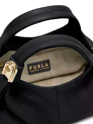 Furla Small Planeta Leather Tote Bag