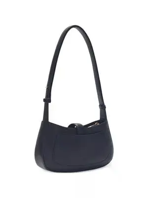 Furla Mianova Leather Shoulder Bag - Blue