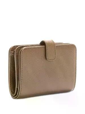 Furla Medium Classic Compact Leather Wallet - Brown