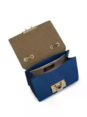 Furla Mini Venere Leather Crossbody Bag - Blue