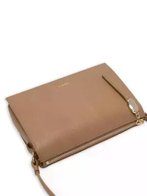 Furla Mini Ofelia Leather Crossbody Bag - Brown
