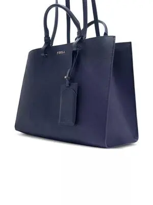 Furla Large Deva Leather Tote Bag