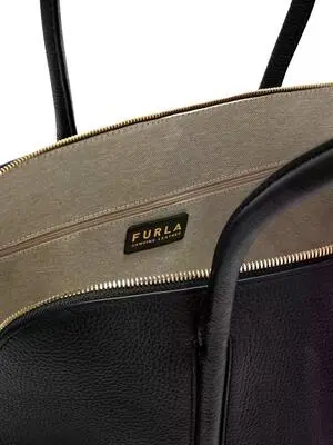 Furla L'atmosfera Dome Leather Shoulder Bag