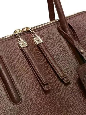 Furla L'atmosfera Dome Leather Shoulder Bag