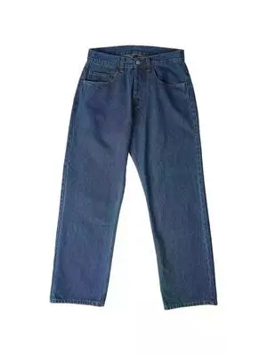 NO PROBLEMO Bagi Logo-embroidered Jeans