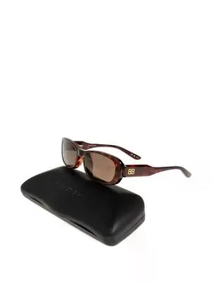 Balenciaga Tortoiseshell-effect Bb Sunglasses