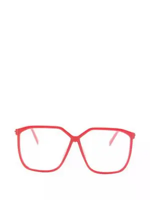 Valentino Garavani Vlogo Geometric Sunglasses - Red