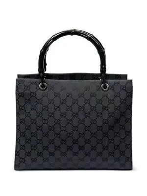 Gucci Bamboo Gg Tote Bag