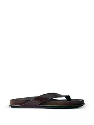 Jacquemus Tatanes Leather Thong Sandals